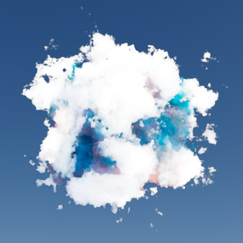 Redshift Volume Color Attribute