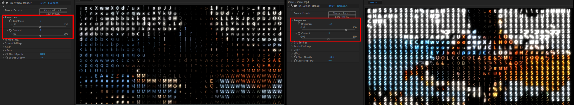 Symbol Mapper Pre-process Group