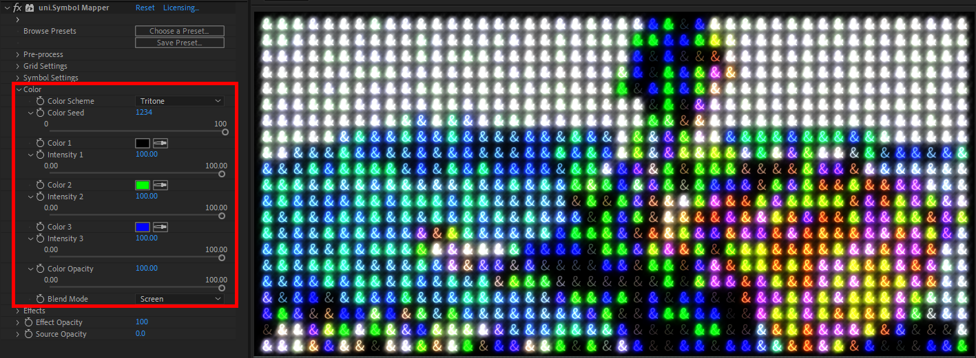 Symbol Mapper Color Group